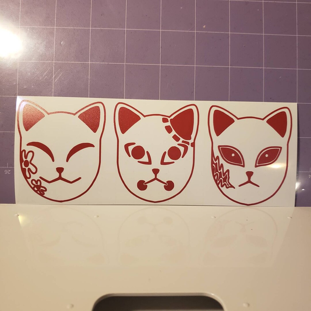 Warding Masks Decal - Etsy