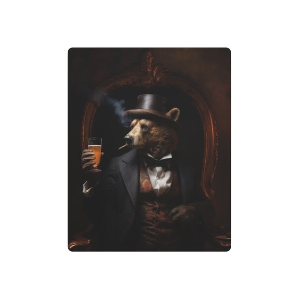 Cigar Smoking Bears - Etsy