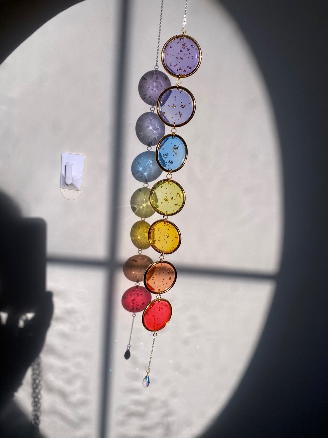 7 Chakras Suncatcher, Suncatcher, Color Suncatcher, Chakras ...