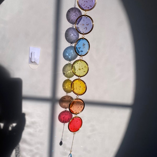 Chakra Suncatcher - Etsy UK