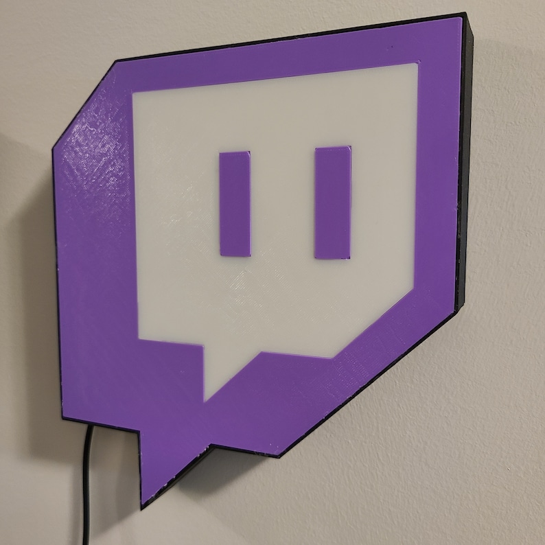 Twitch Wall Light - Etsy Canada