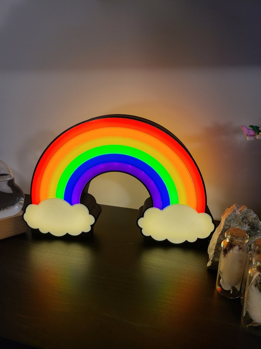 Rainbow Lamp - Etsy