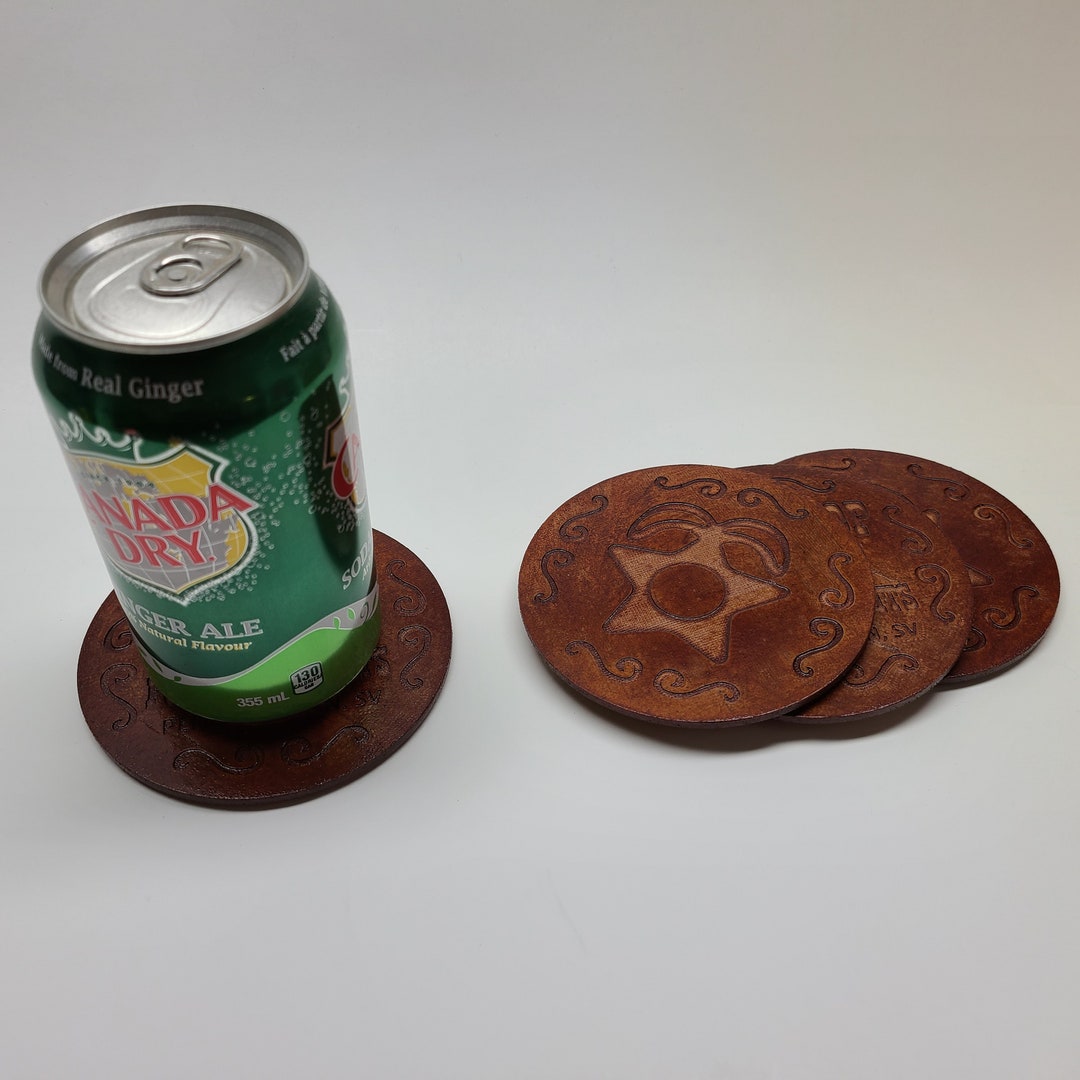 Stardew Valley Round Stardrop Saloon Coasters - Etsy