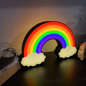 Rainbow Lamp - Etsy