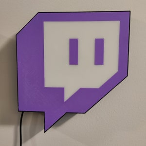 Twitch Wall Light - Etsy Canada