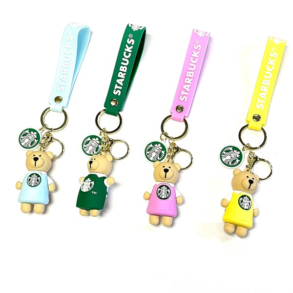 Starbucks Keychain - Shop Online - Etsy