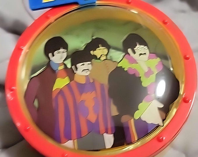 Beatles Tree Ornament Lights up With Tree Light - Etsy
