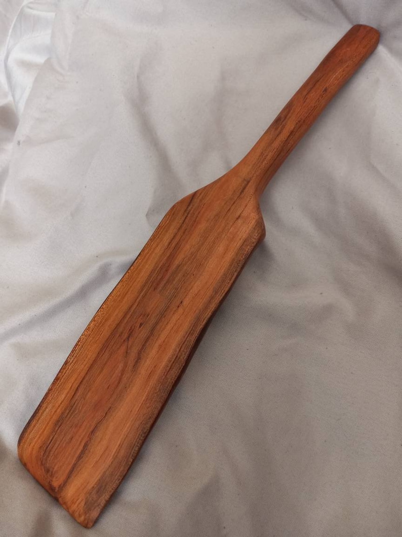Large Cherry Wood Spurtle Kitchen Utensil - Etsy