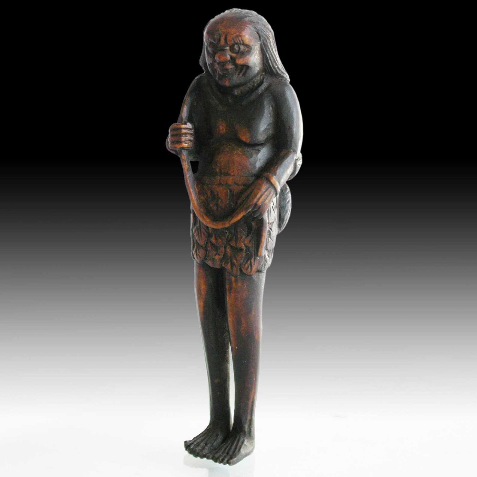 Long Legged Ashinaga Tenaga Japanese Edo Period Carved Antique | Etsy