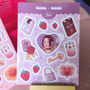 STICKERS SHEET Nana - Etsy
