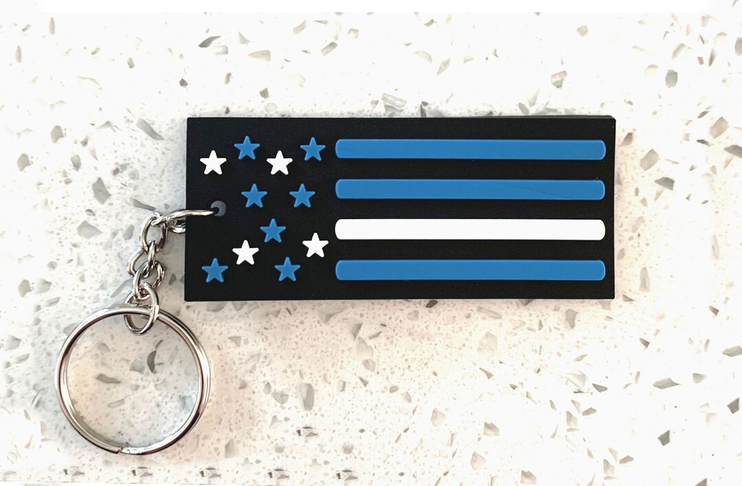 Thin White Line American Flag ~ Support EMS (emergency Medical Services ...