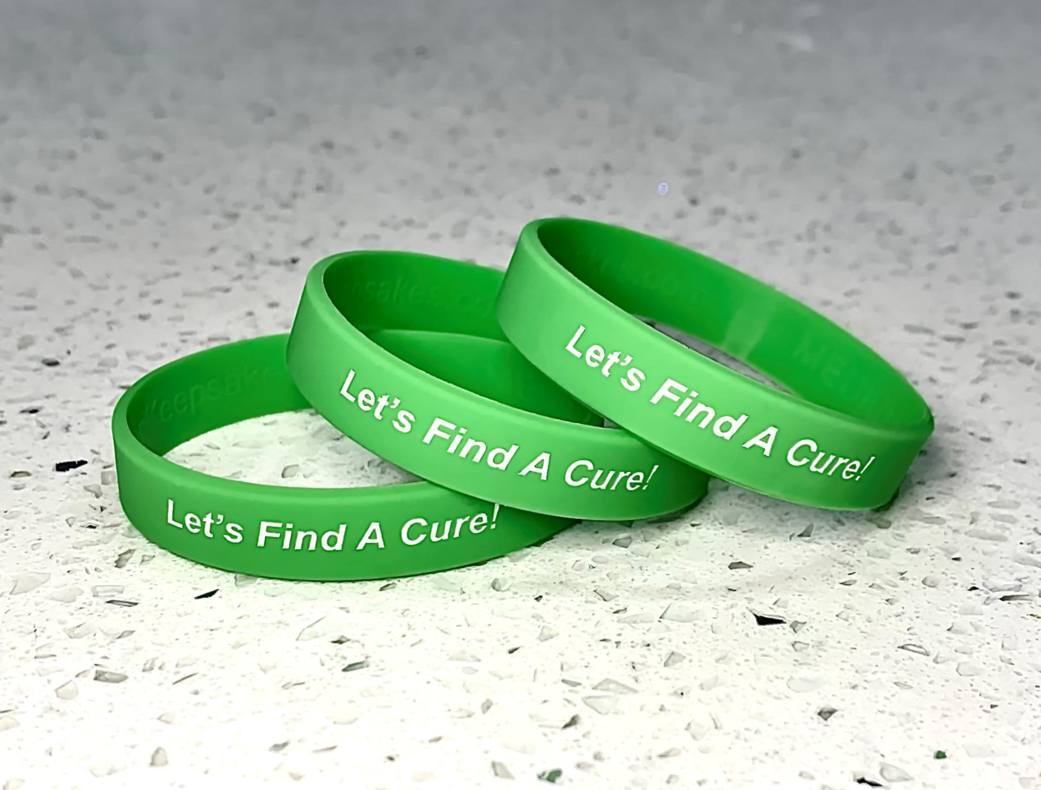Muscular Dystrophy (MD) Awareness Wristband Bracelet Lime Green ...