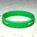 Muscular Dystrophy (MD) Awareness Wristband Bracelet Lime Green ...