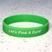 Muscular Dystrophy (MD) Awareness Wristband Bracelet Lime Green ...