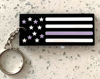 Thin Purple Line Security - Etsy