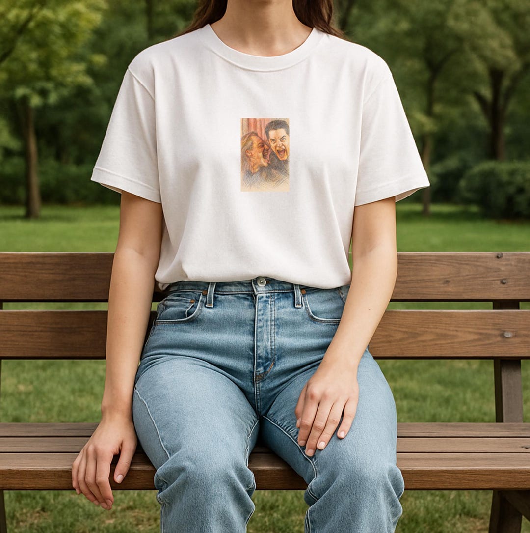 Twin Peaks Organic Cotton T-shirt, Dale Cooper is Bob - Etsy