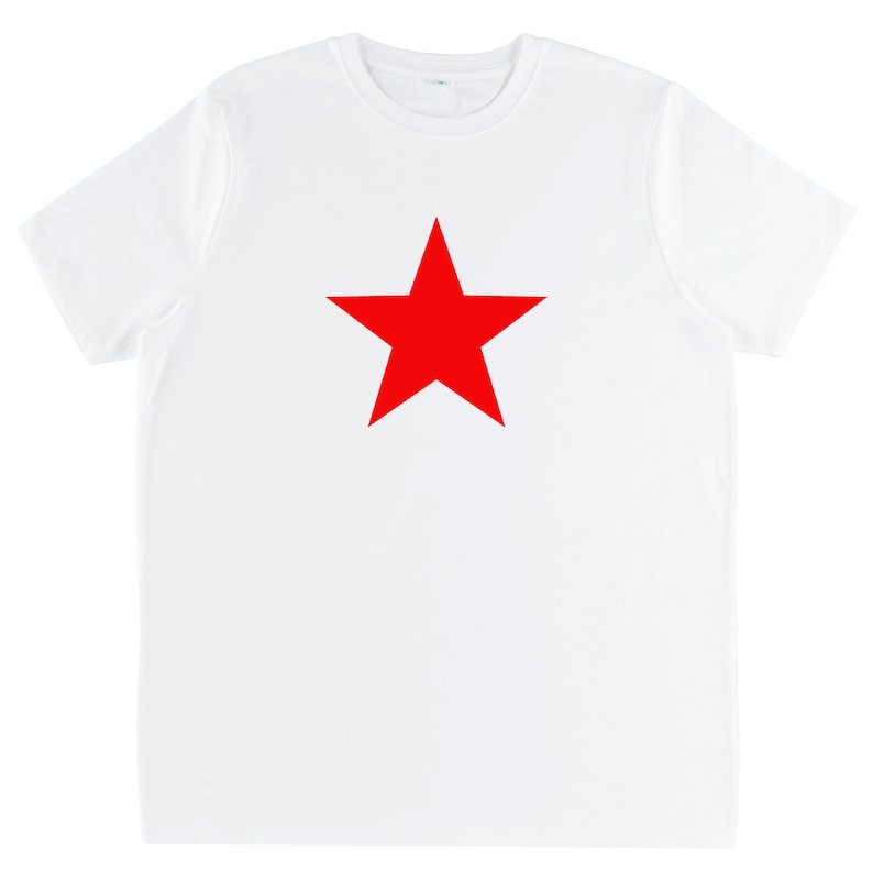Star Grunge Organic Cotton T-shirt - Etsy