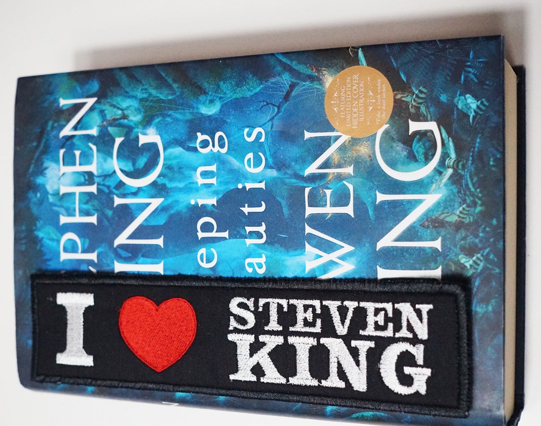 Steven King Bookmark - Embroidered Fabric Bookmark - Etsy