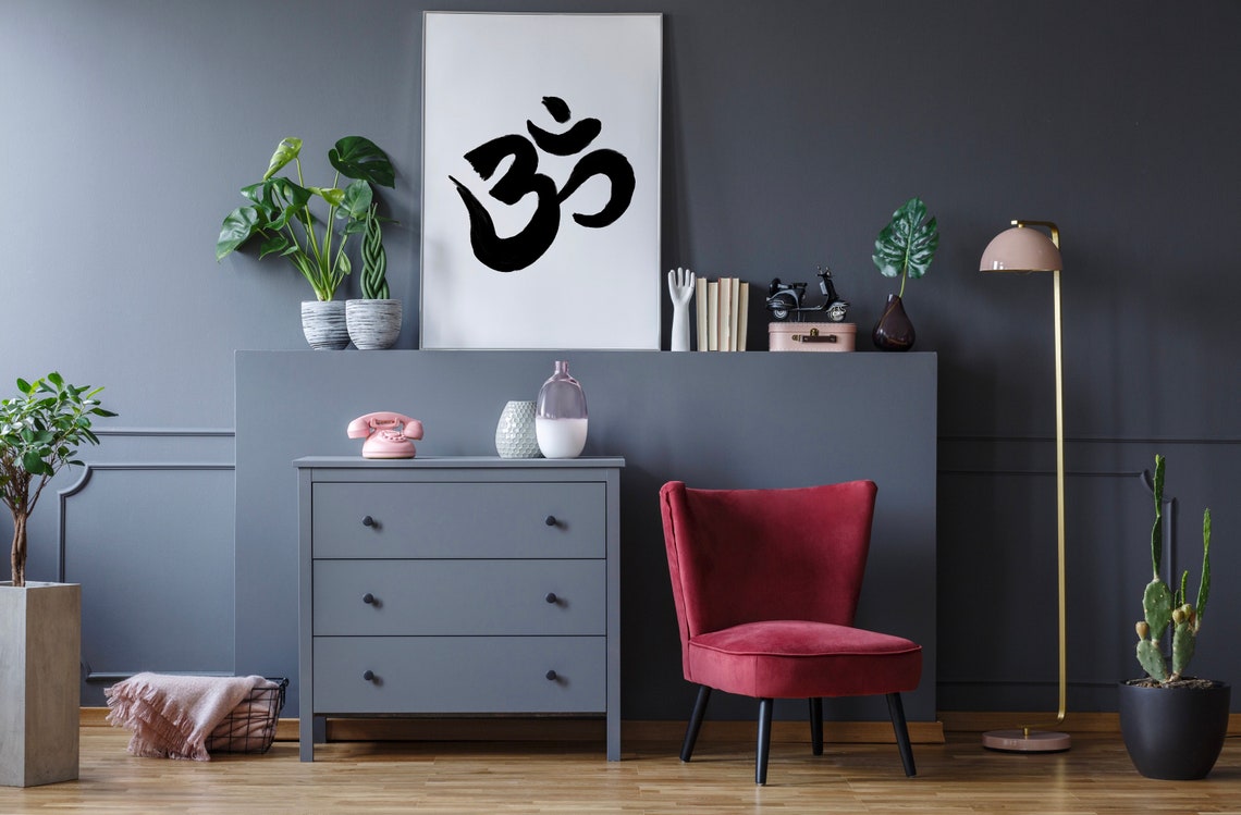 Om Symbol Printable Art Print at Home Digital Art - Etsy