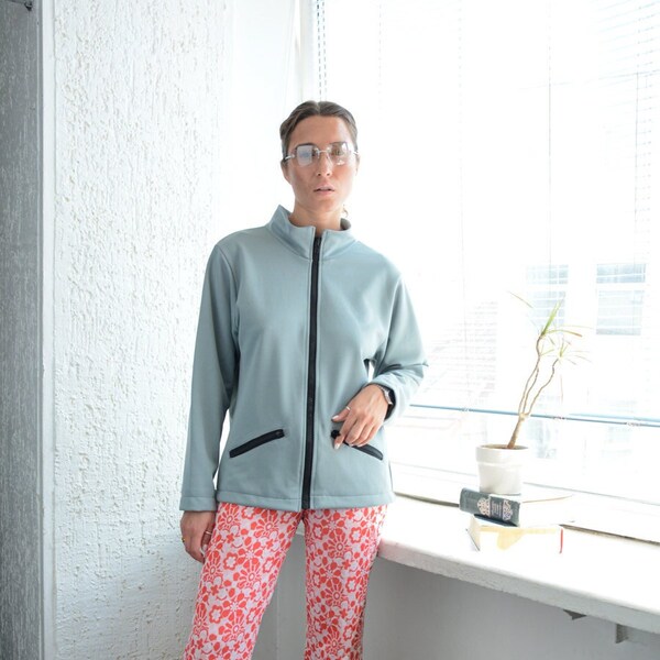 High Collar Jacket - Etsy