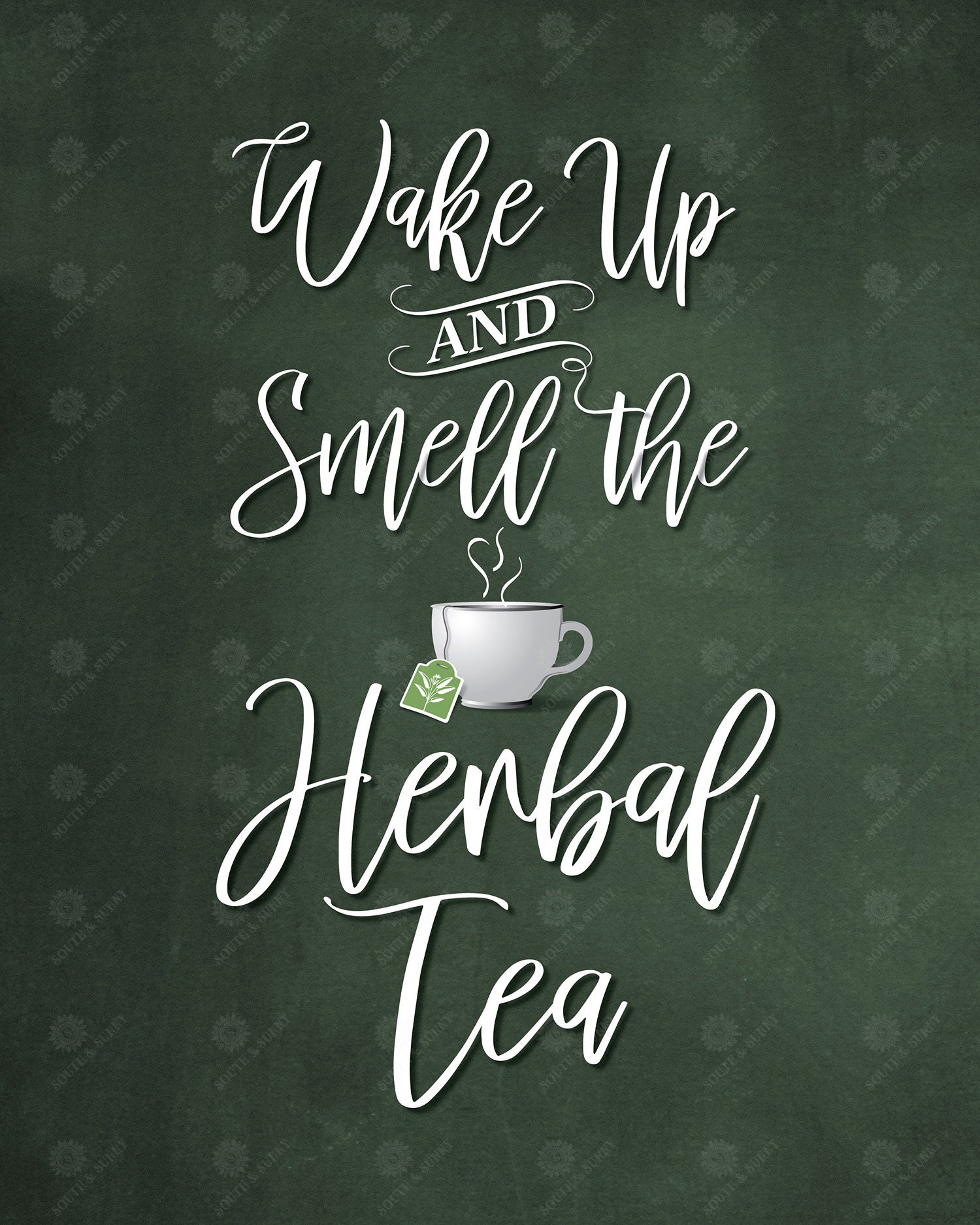 Wake up and Smell the Herbal Tea Printable Wall Art - Etsy Ireland Wake up and Smell the Herbal Tea Printable Wall Art - Etsy Ireland