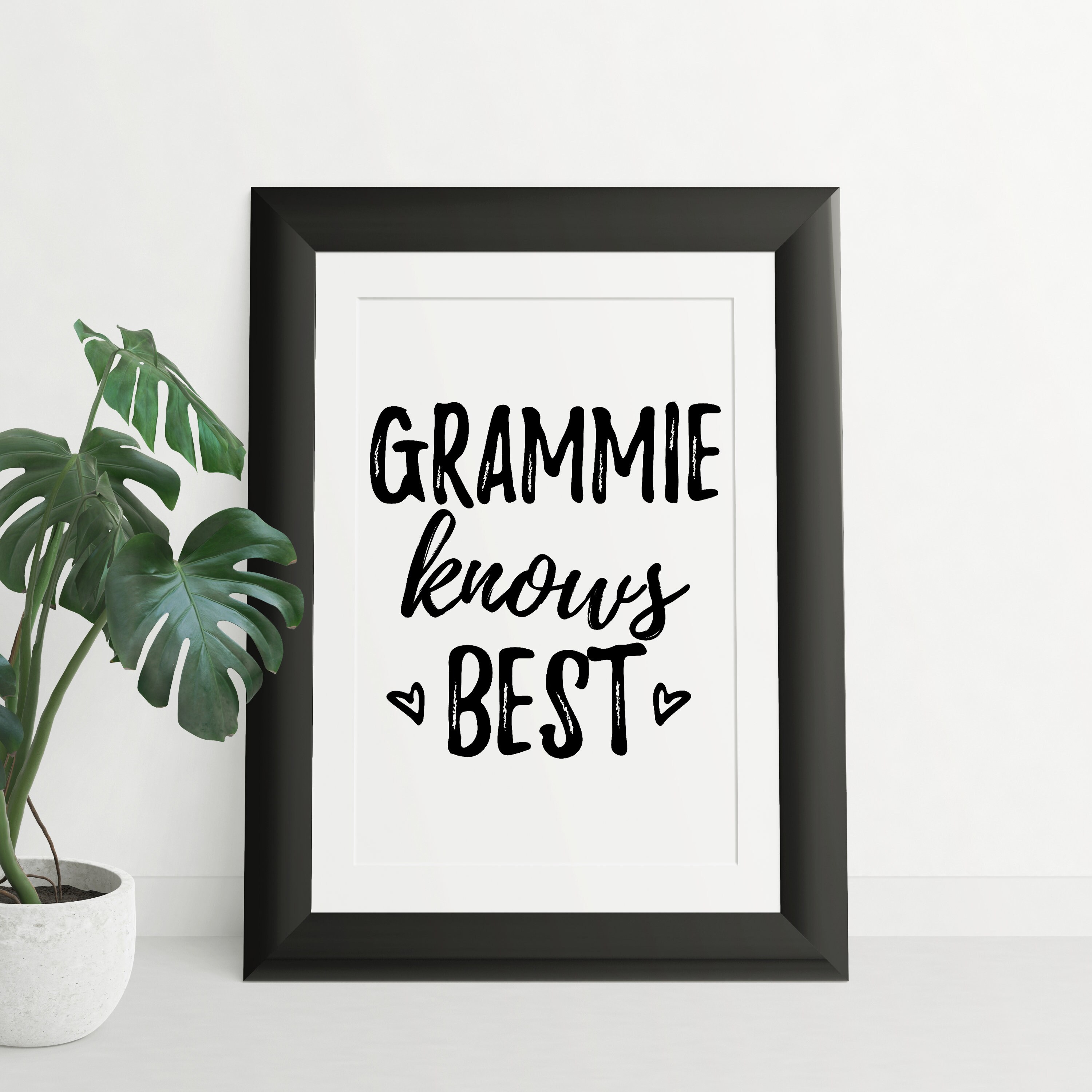 Grammie Knows Best, SVG Saying, Svg File, Cricut, Silhouette, Svg ...