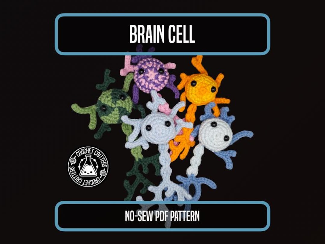 Neuron (brain Cell) - No-sew Crochet Pattern - Etsy