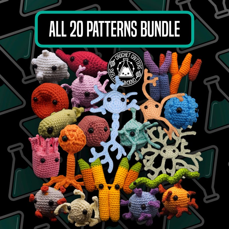 Biology Crochet Pattern - Etsy