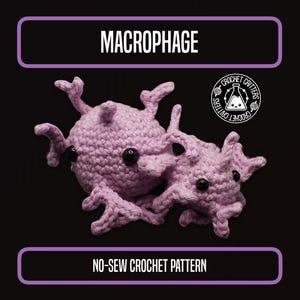 Macrophage - No-sew Crochet Pattern - Etsy