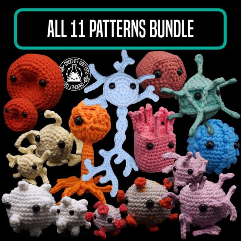 Science Crochet - Etsy UK