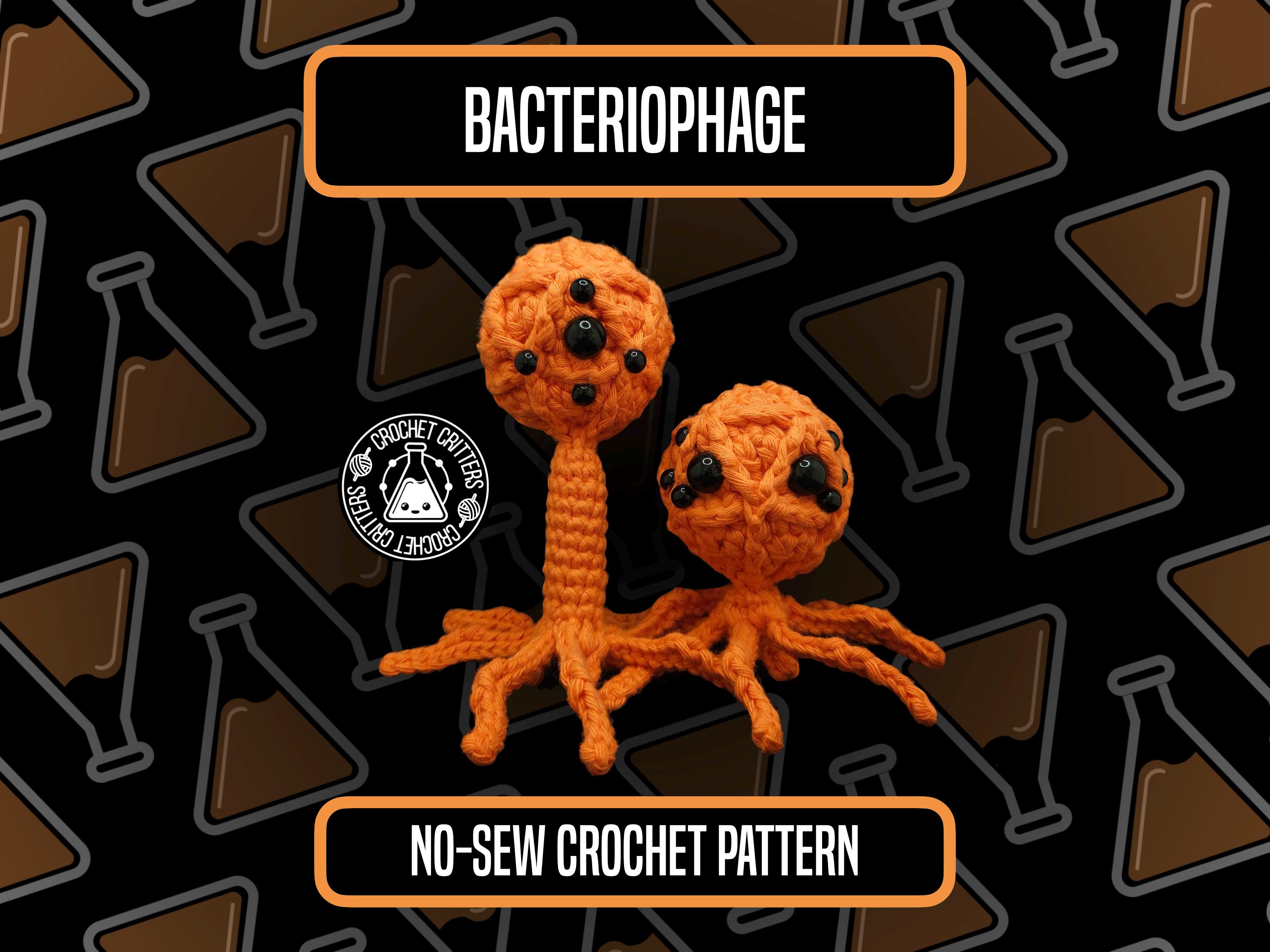 Bacteriophage - No-sew Crochet Pattern - Etsy