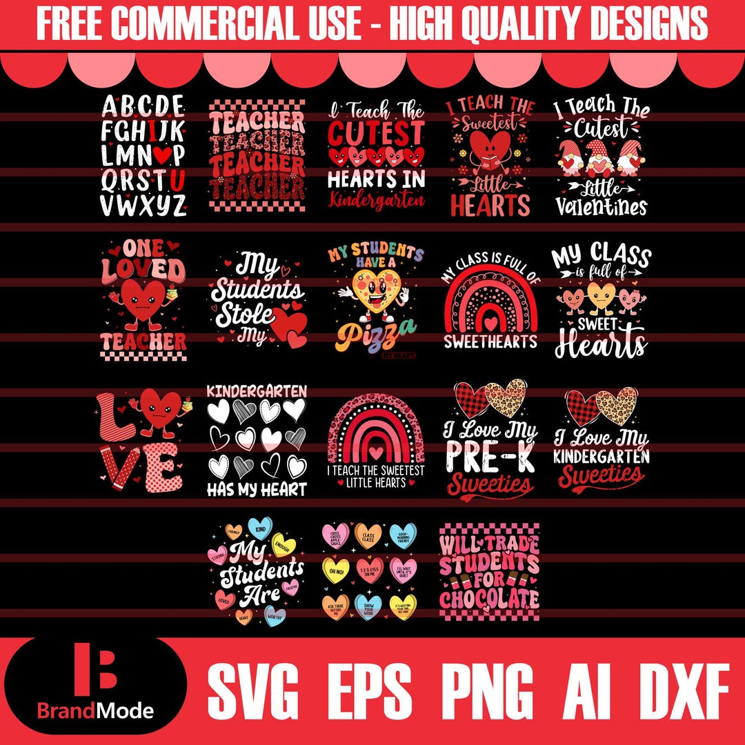 15+ Valentine's Day SVG MEGA Bundle, Valentine's Day SVG, Heart Svg ...