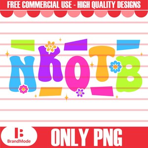 NKOTB Retro Neon Digital Download New Kids on the Block Magic Summer ...