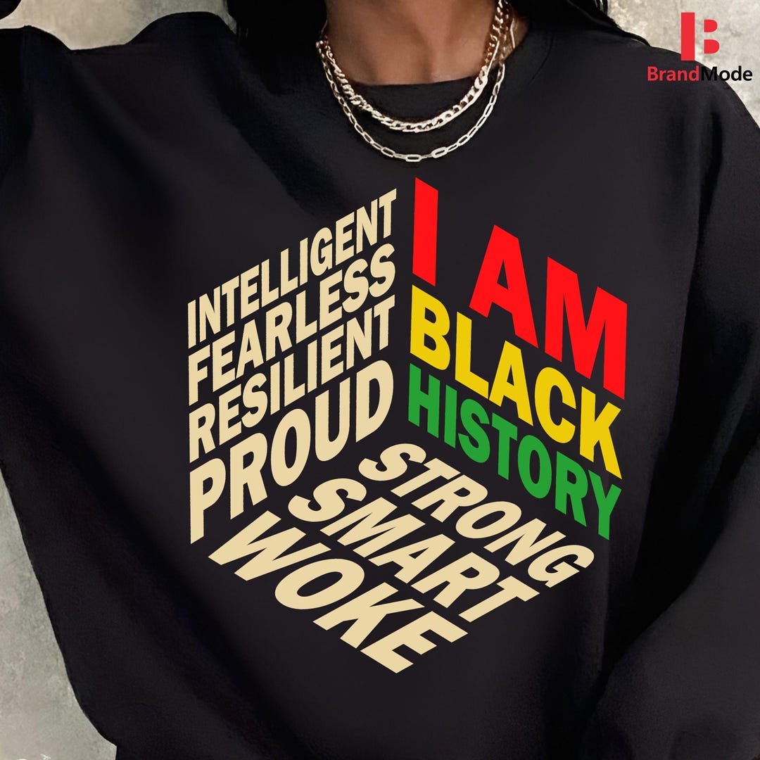 I Am Black History SVG PNG, Black History SVG, Black History Month Svg ...
