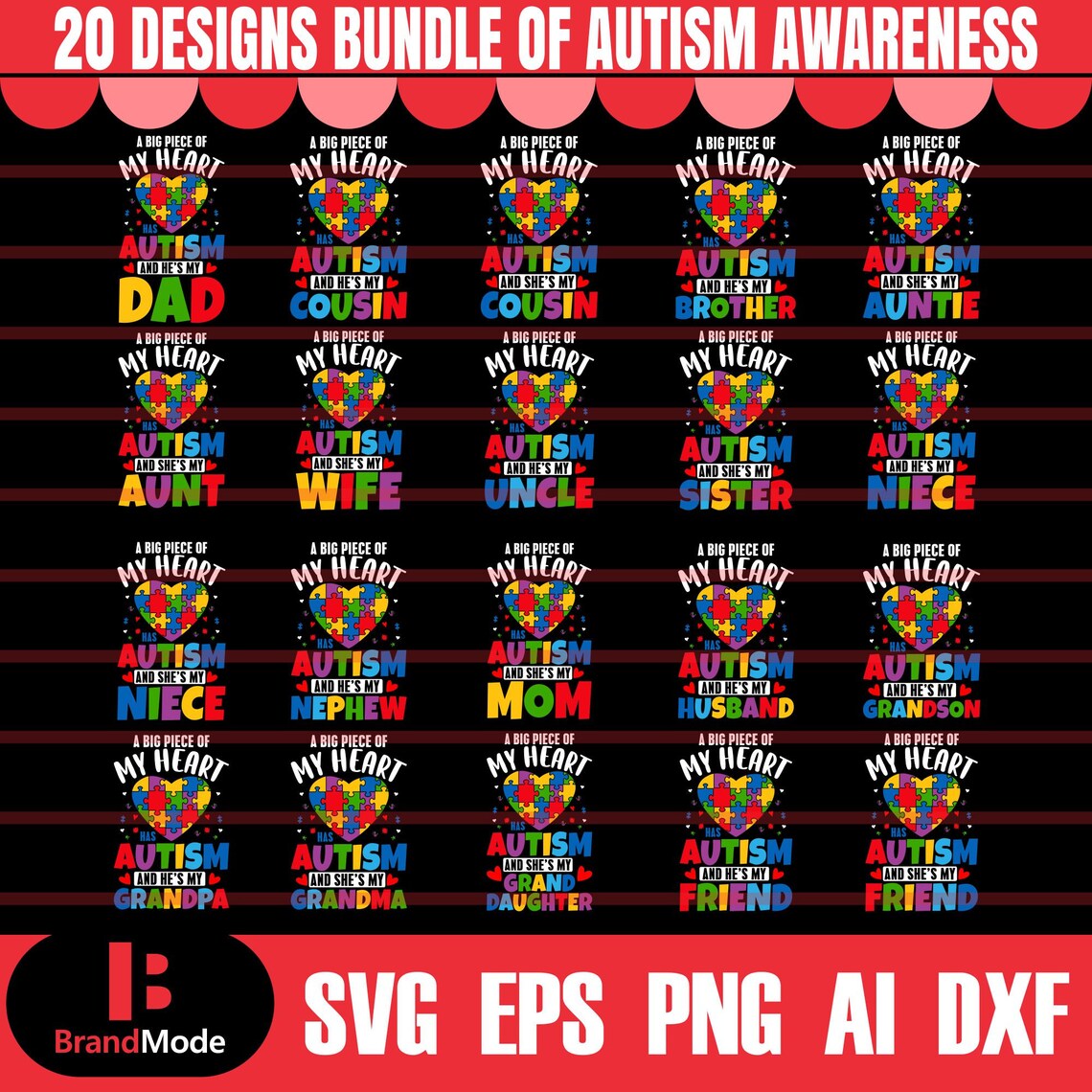 Autism Svg Bundle A Big Piece Svg Autism Quote Svg Au-some - Etsy Canada