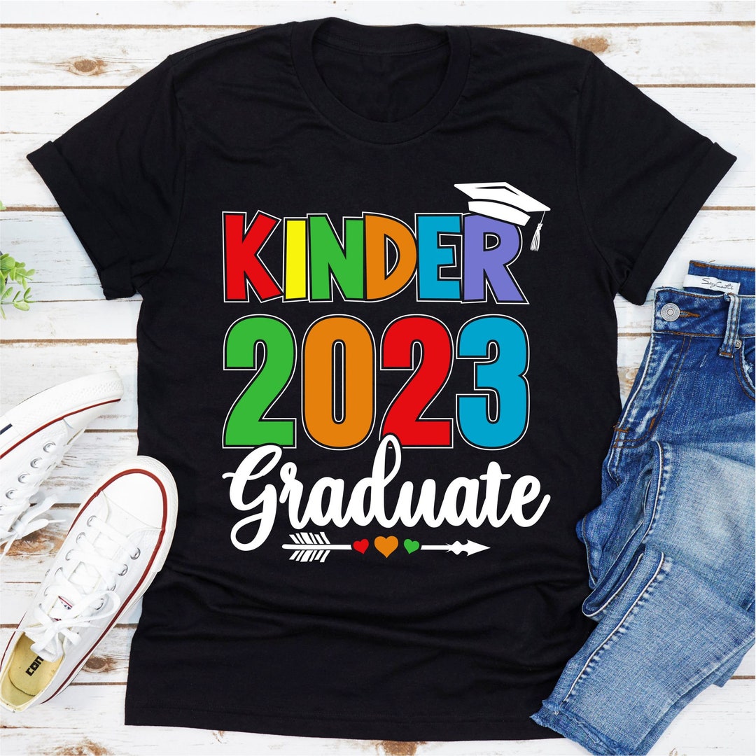 Kinder Graduate 2023 SVG, Class of 2023 Kindergarten Kids Boys Girls ...