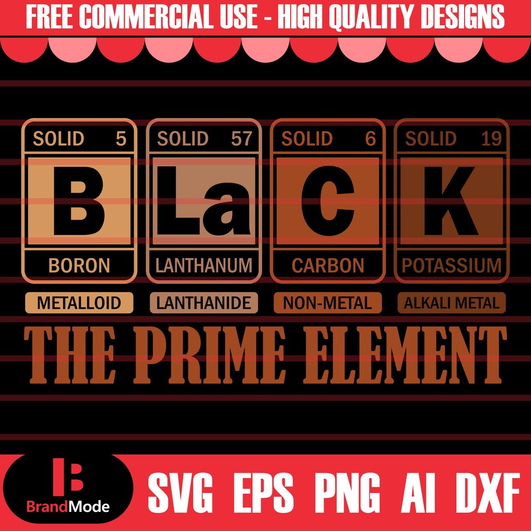 The Prime Elements Svg, Black History Png, Black History Month PNG ...