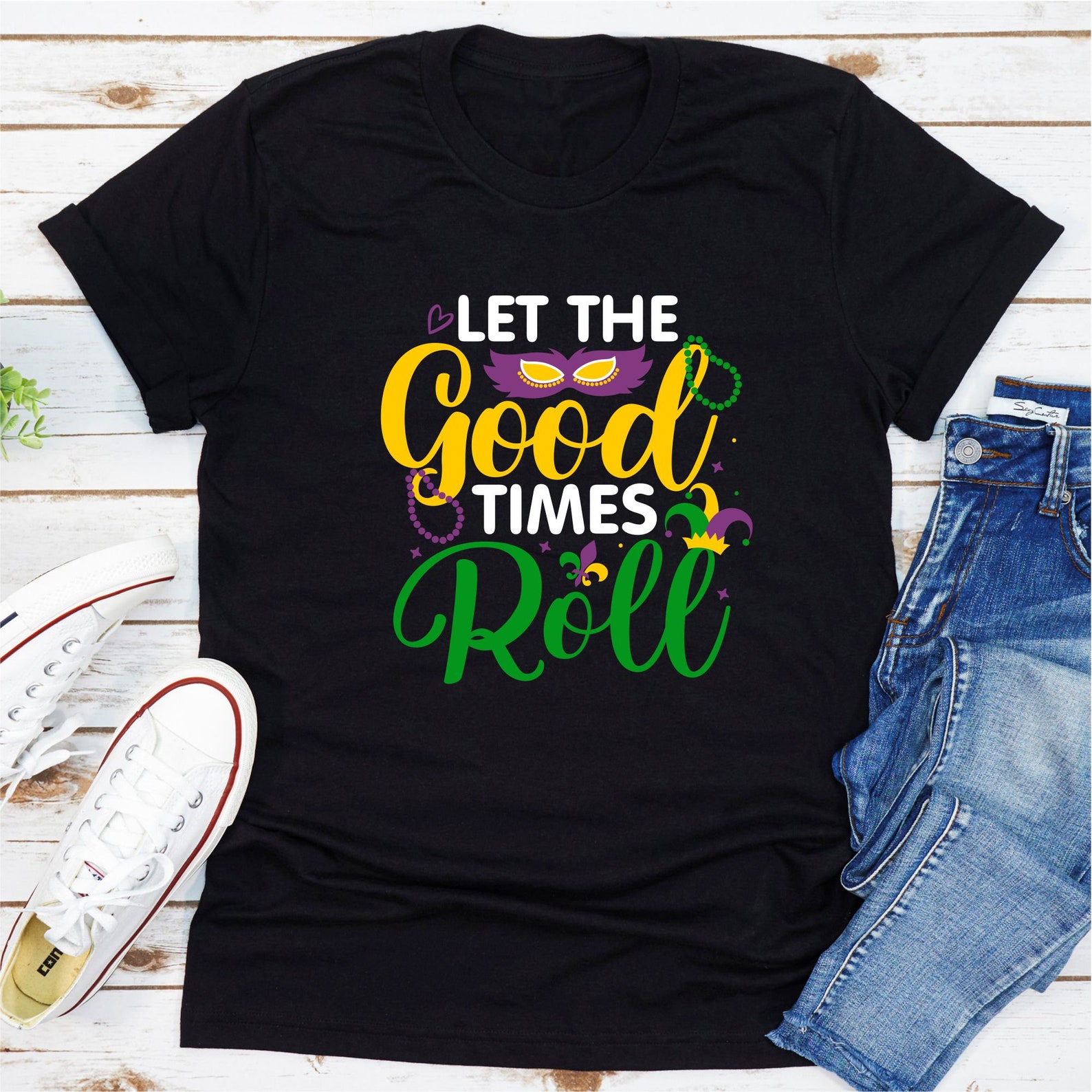 Let the Good Times Roll Svg Mardi Gras Svg New Orleans Svg - Etsy