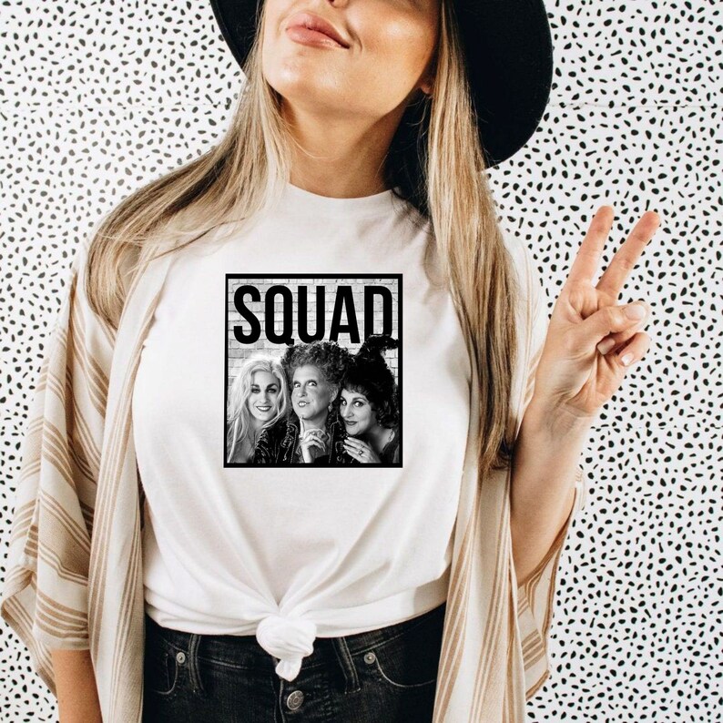 Hocus Pocus Squad With Border Png That Witch Hocus Pocus - Etsy