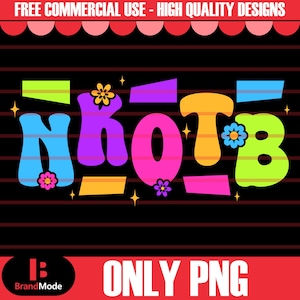 NKOTB Retro Neon Digital Download New Kids on the Block Magic Summer ...