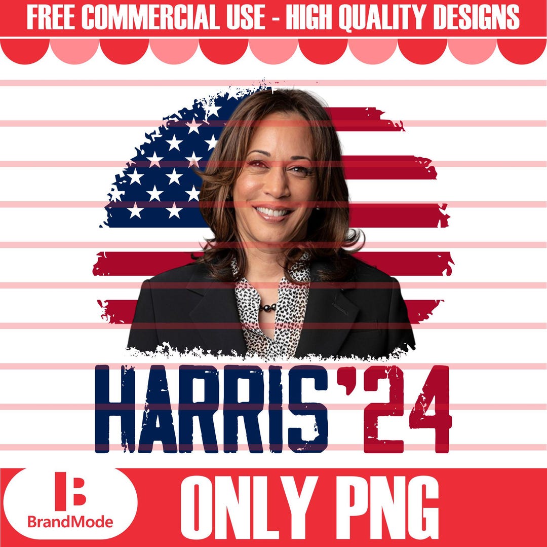 Kamala Harris PNG, Harris 2024 Png, No Product Will Be Sent to You ...