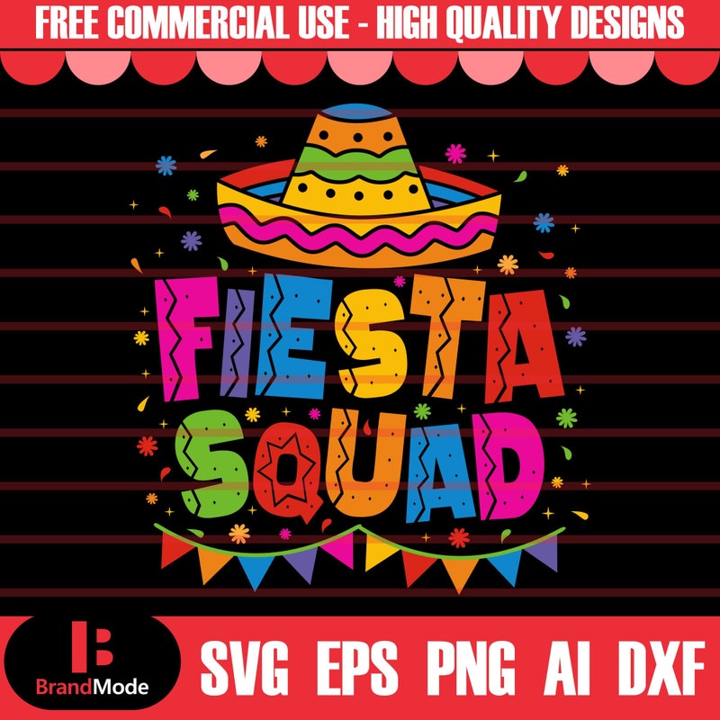 Fiesta Svg - Etsy