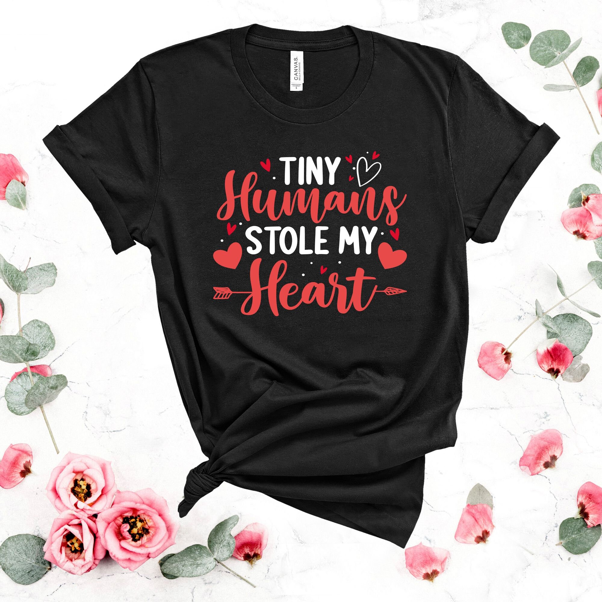 Tiny Humans Stole My Heart Svg Baby Reveal Valentine Svg - Etsy