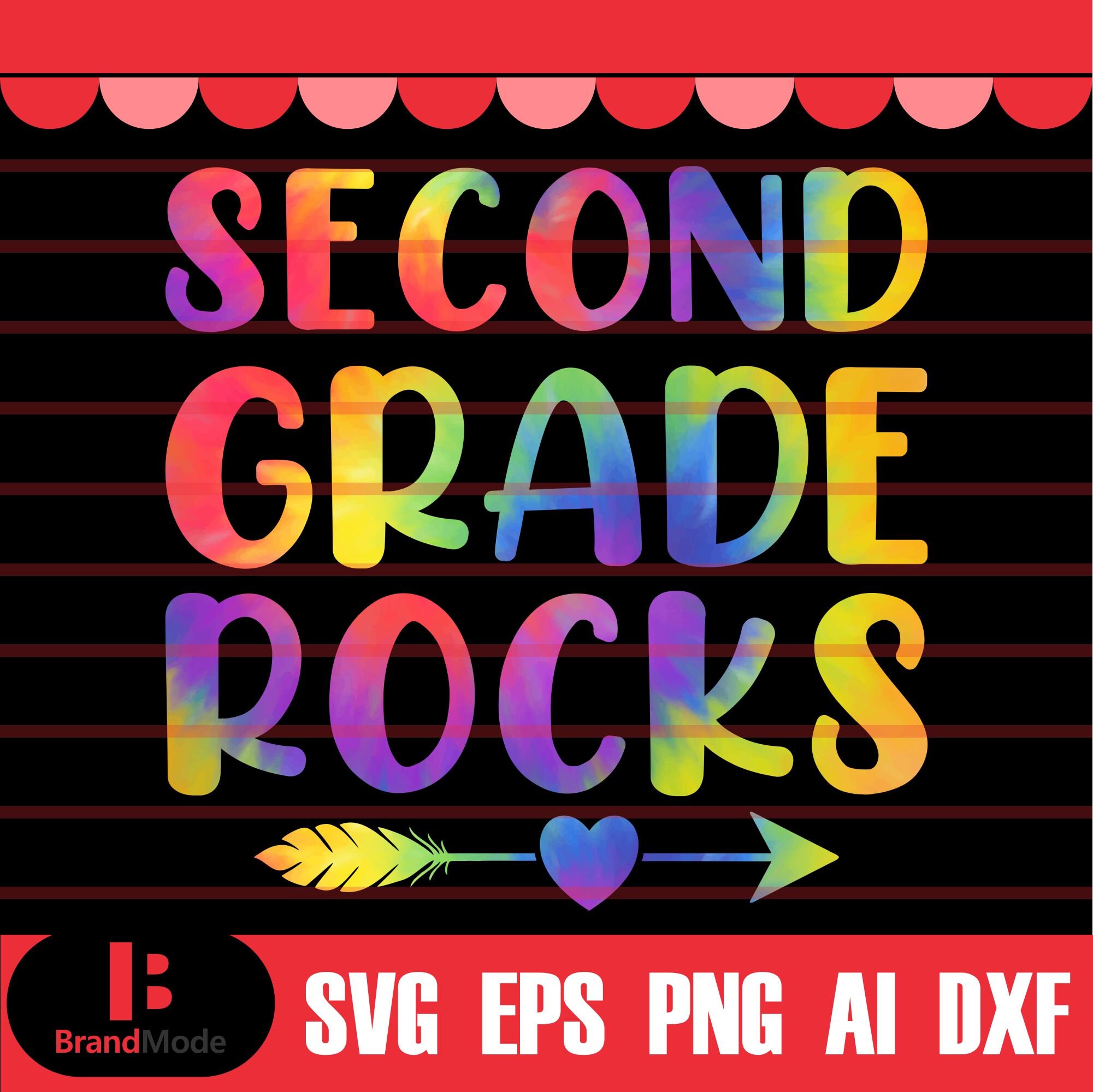 Second Grade Rocks Clip Art