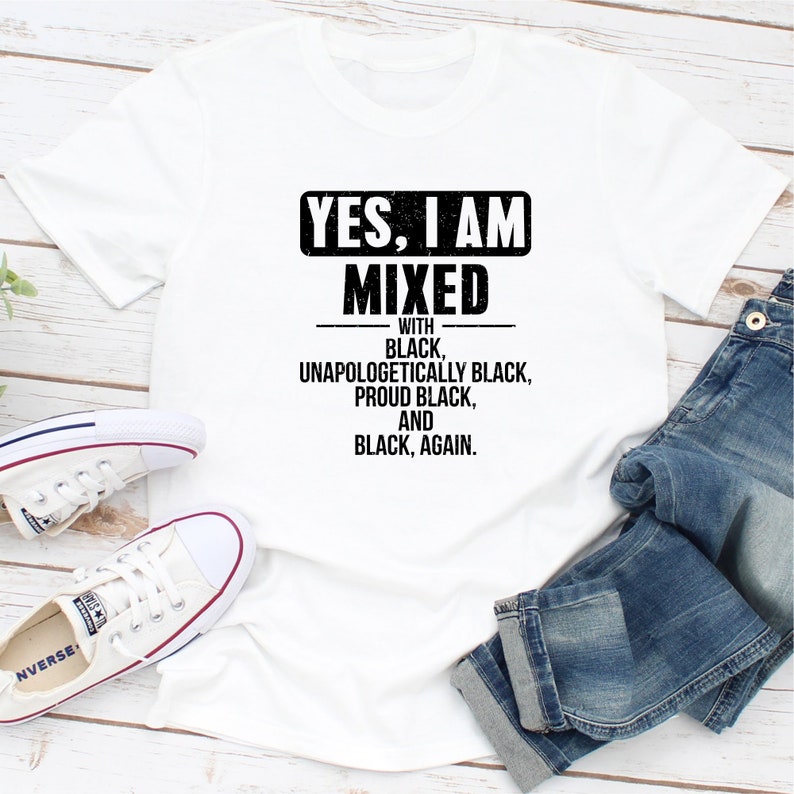 Yes I Am Mixed With Black Proud Svg, Black History Svg, African ...