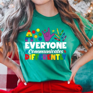 Autism Svg, Autism Png, Everyone Communicate Differently Svg, Autism Awareness Svg, Autism ...