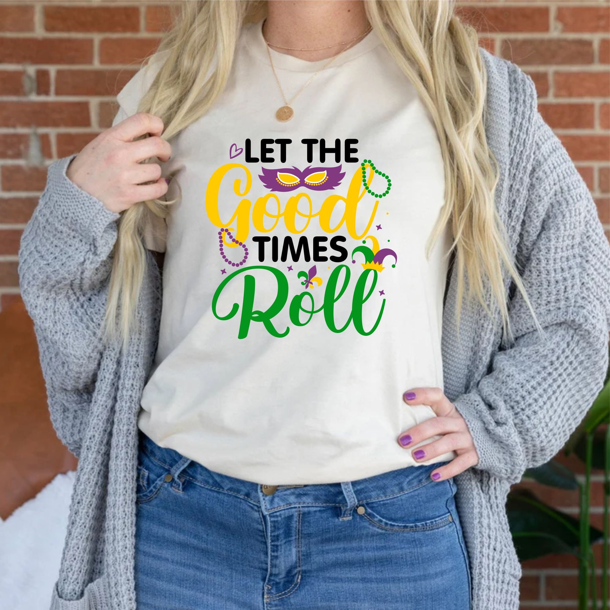Let the Good Times Roll Svg Mardi Gras Svg New Orleans Svg - Etsy