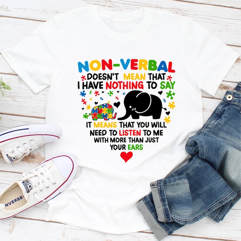 Non-verbal Doesn't Mean That Svg, Autism Quote Svg, Autism Svg, Autism ...