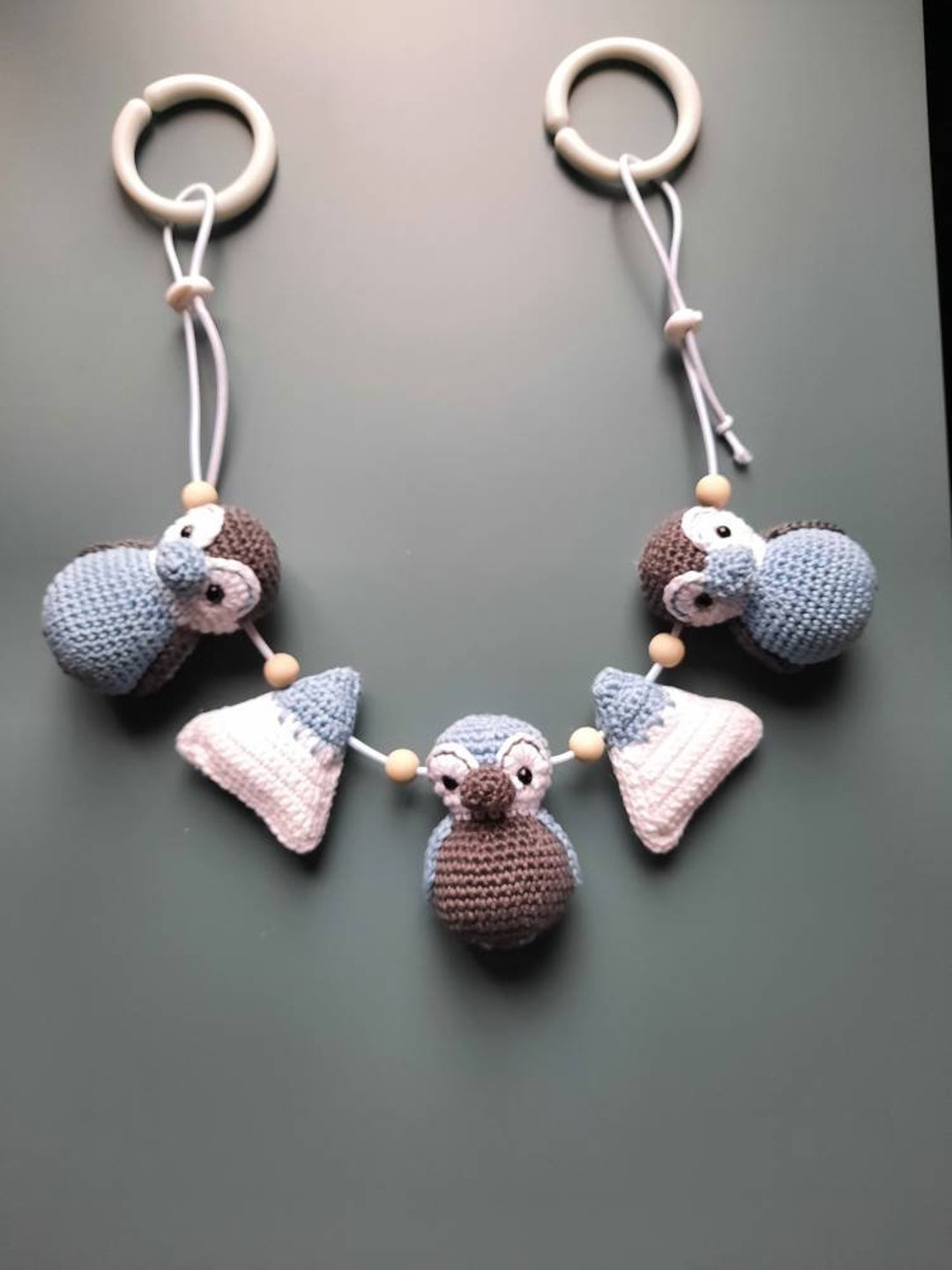 Penguin Chariot Tensioner and Penguin Rattle - Etsy