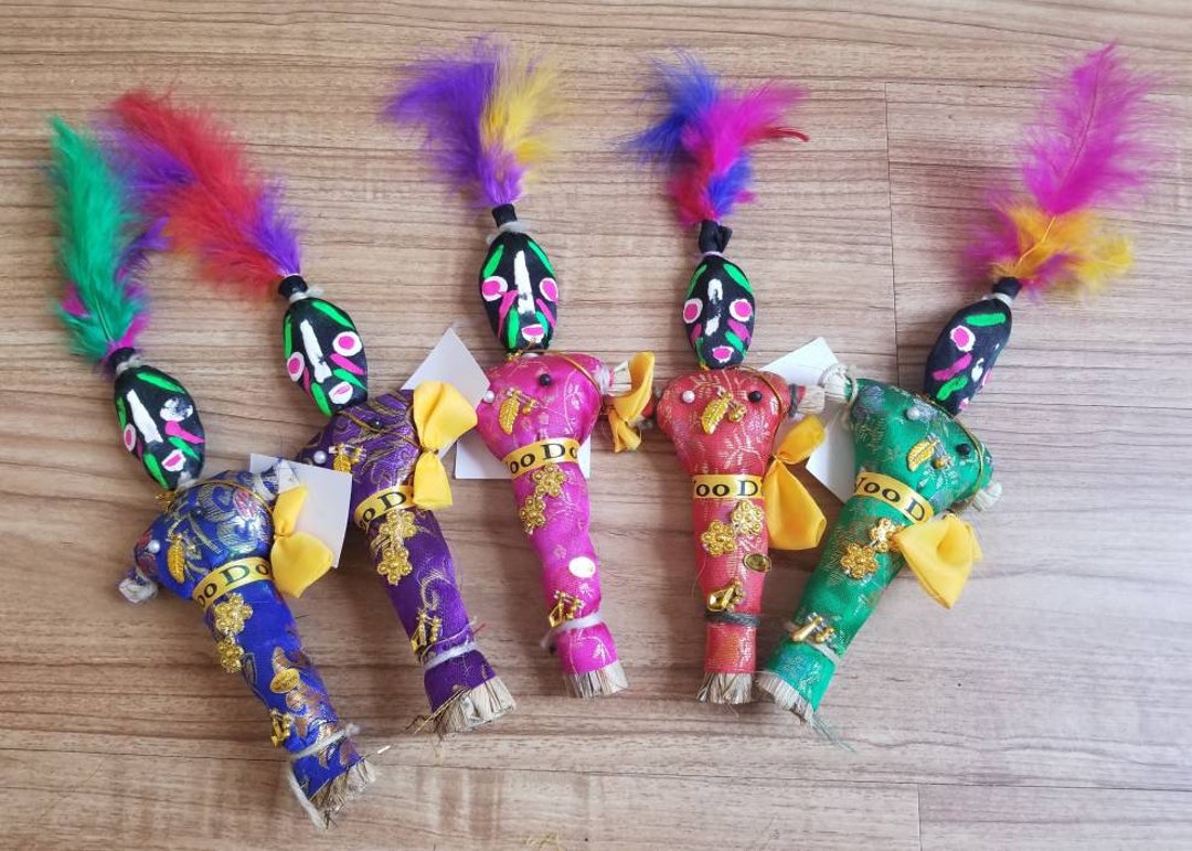Vintage New Orleans Voodoo Dolls, Vintage Witchcraft Black Magic ...